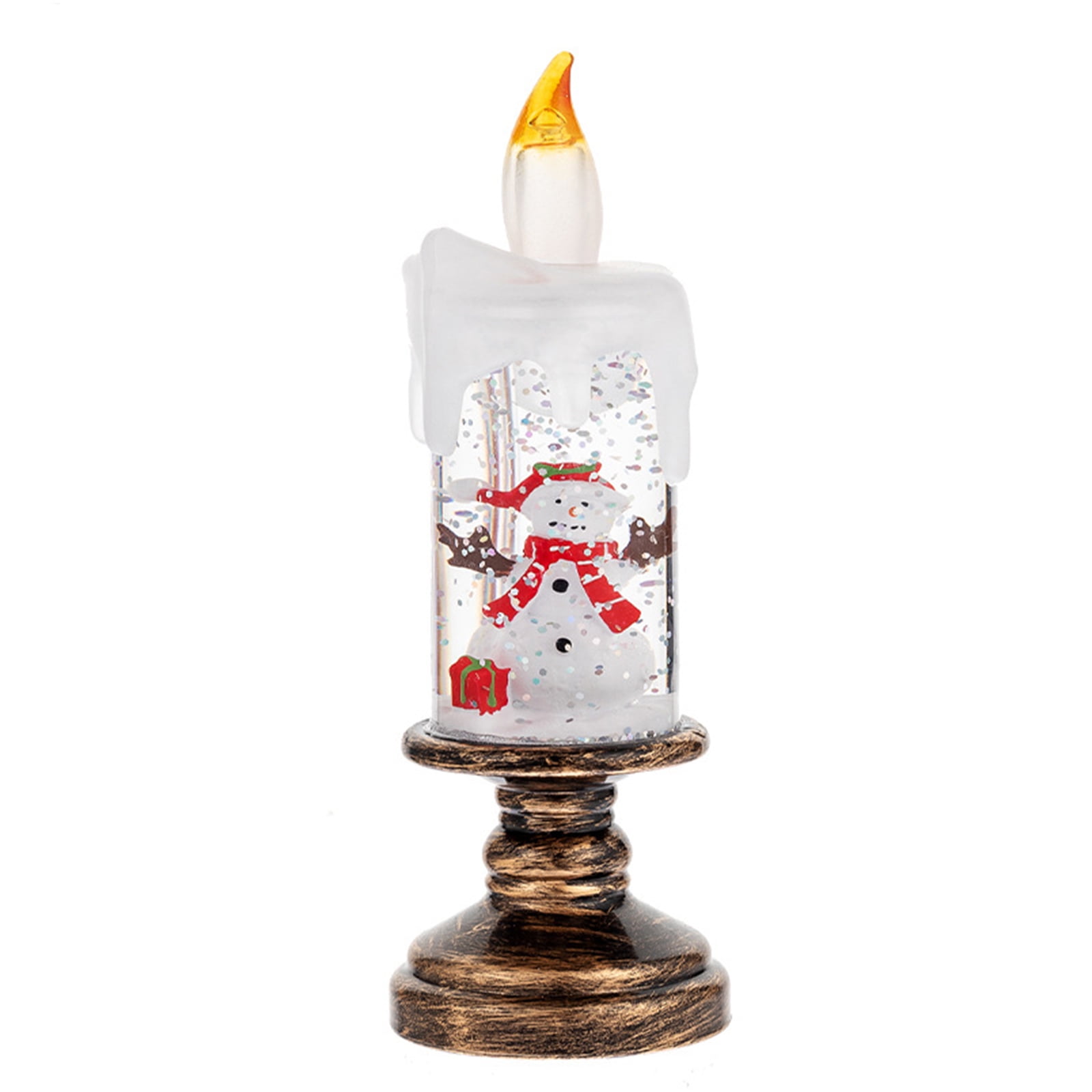 Portable Snow Globes Light Decoration With Realistic Motion Effect ...