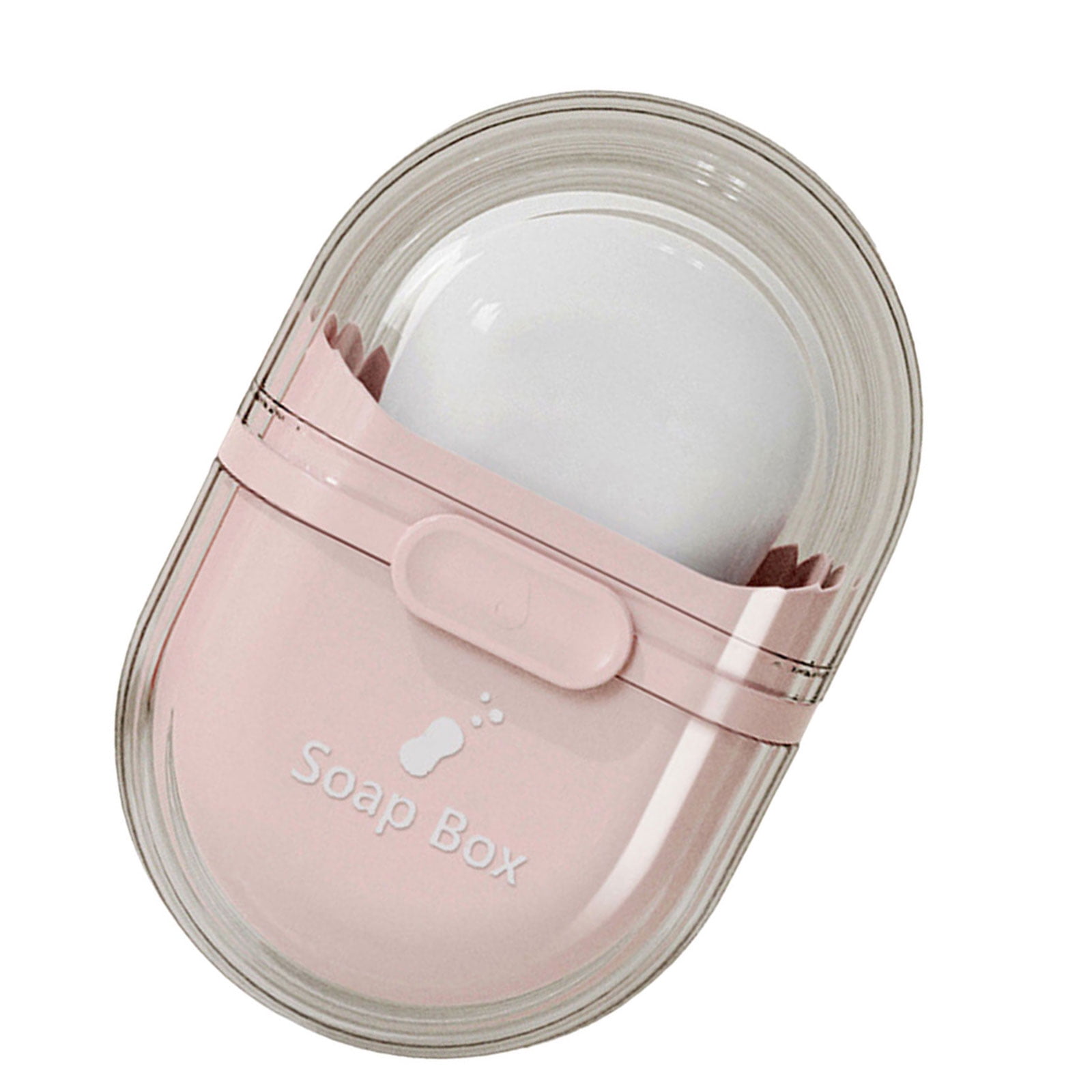 Portable Soap Dishes Soap Container Bathroom Travel Home Plastic Soap ...