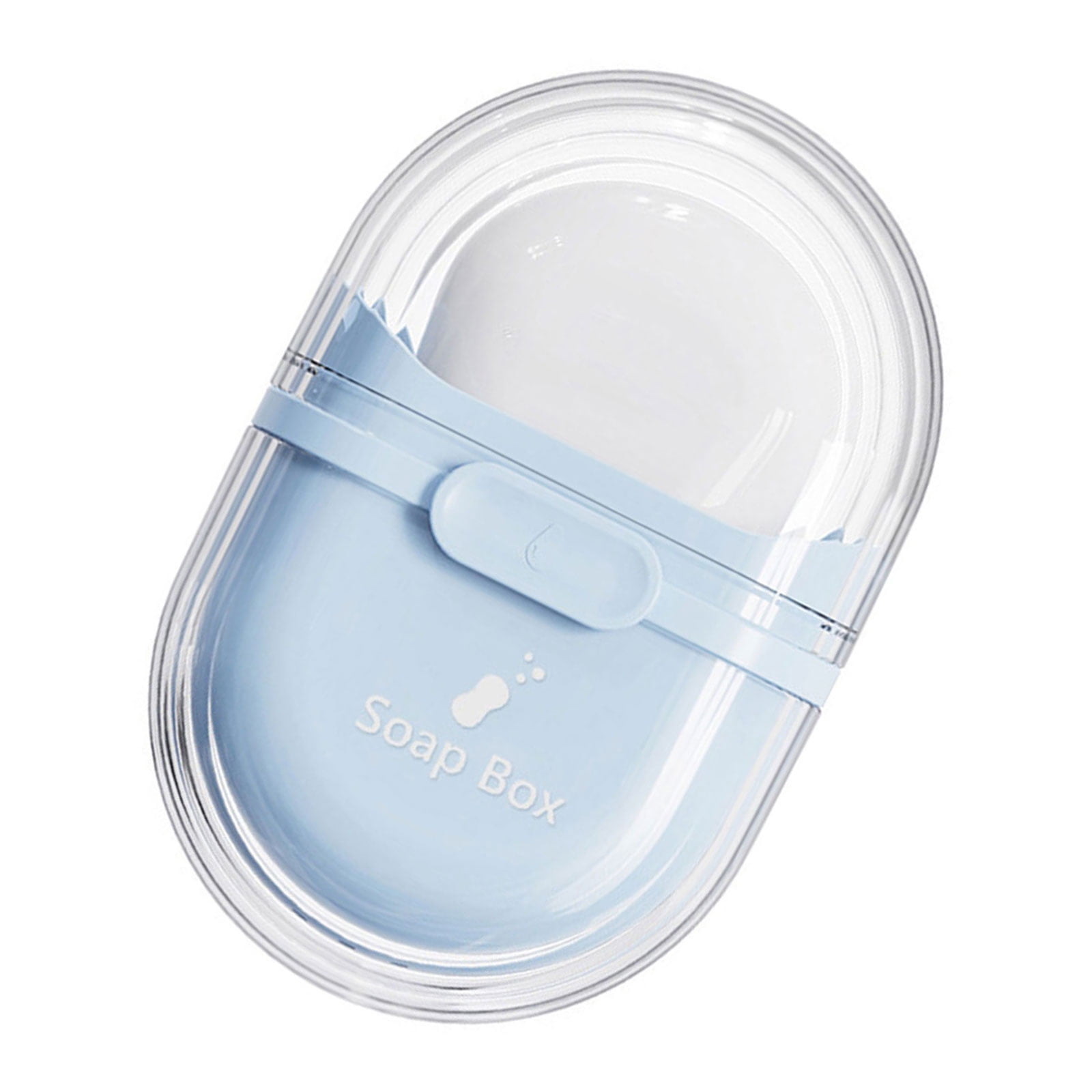 Portable Soap Dishes Soap Container Bathroom Travel Home Plastic Soap ...