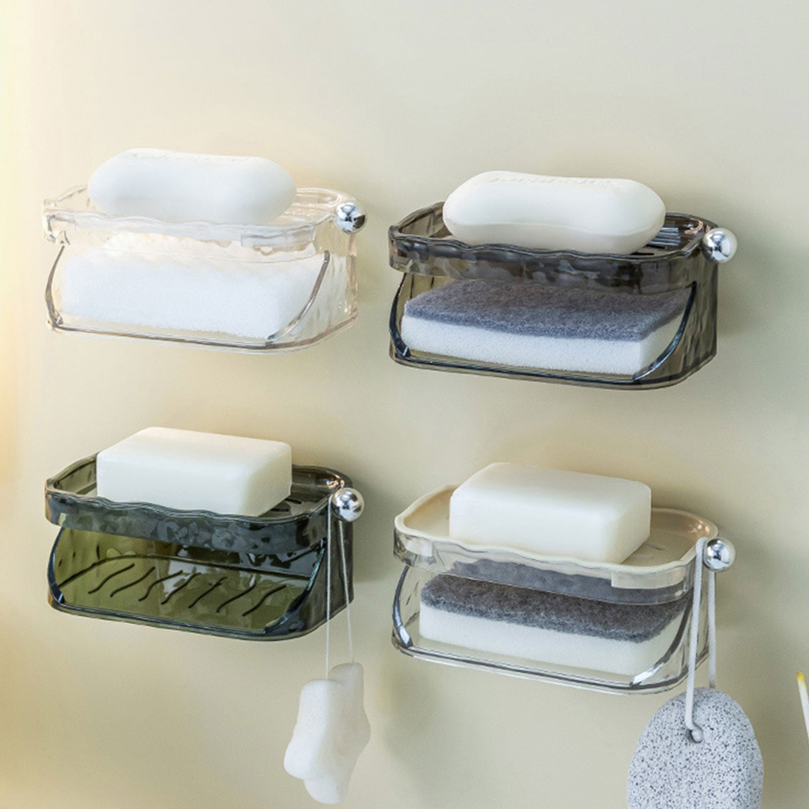 Portable Soap Dispenser, Drainage Design, Stainless Steel Material ...