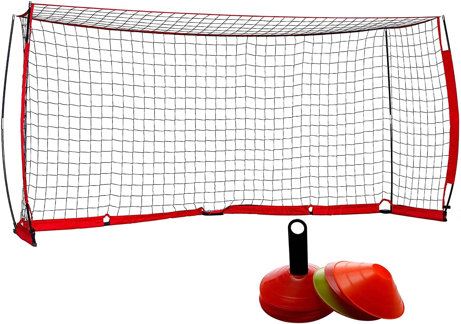 Portable Soccer Goal Set: 12x6 ft Soccer Goal for Backyard Practice and ...