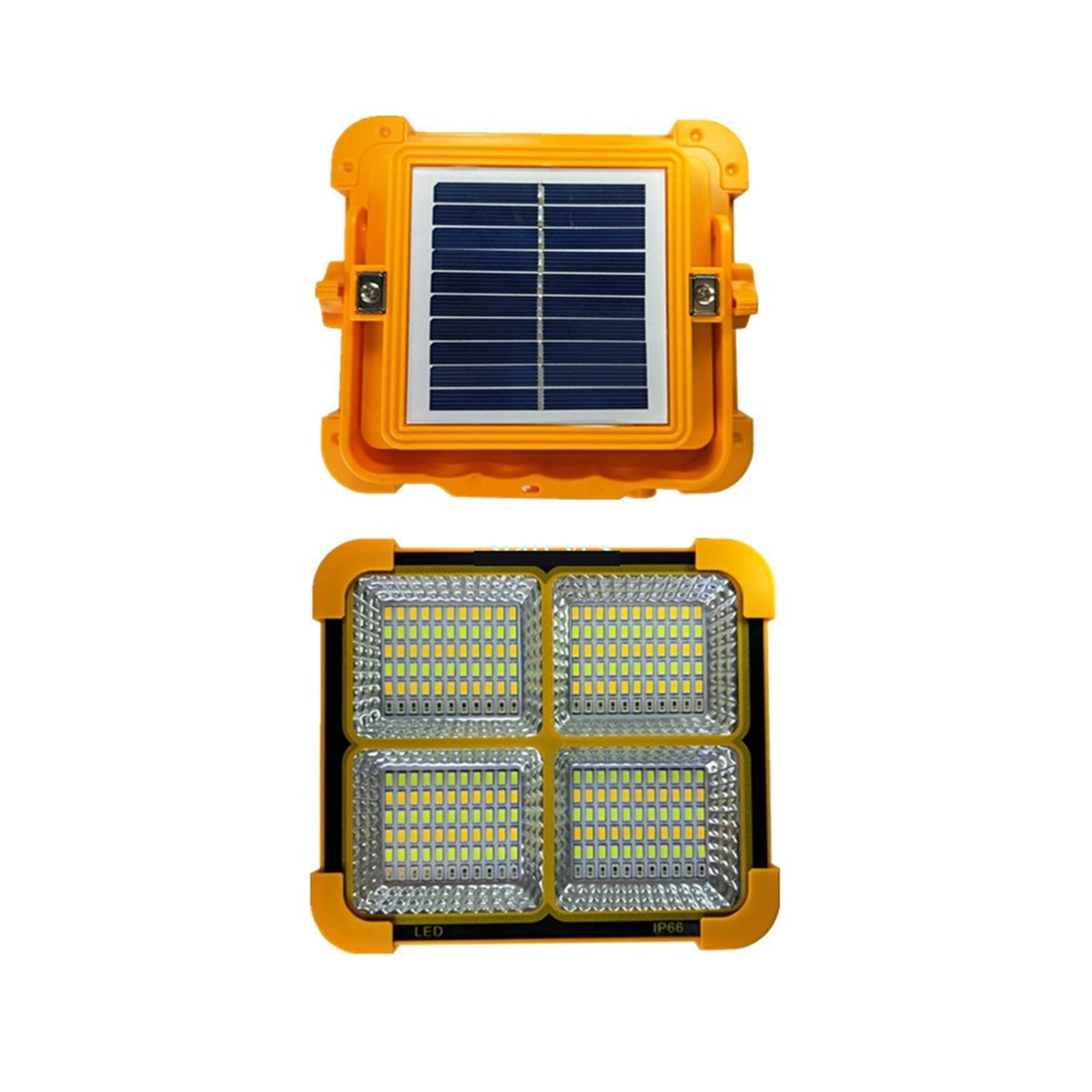 Portable Solar LED Floodlight Rechargeable Flood Light Outdoor ...