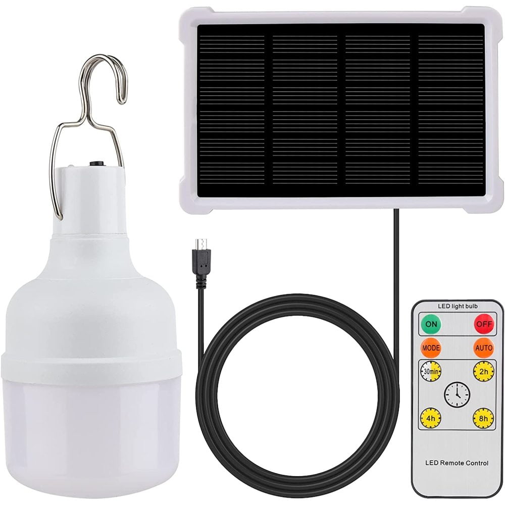 Portable Solar Light, Optimized for Sunlight Absorption, Over-Charge ...