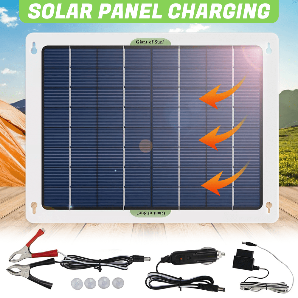 Portable Solar Panels, KEPEAK 40W/18V Mini Solar Panel with USB Ports ...