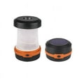 Portable Solar Powered LED Camping Lantern By Sirius Survival - Orange ...