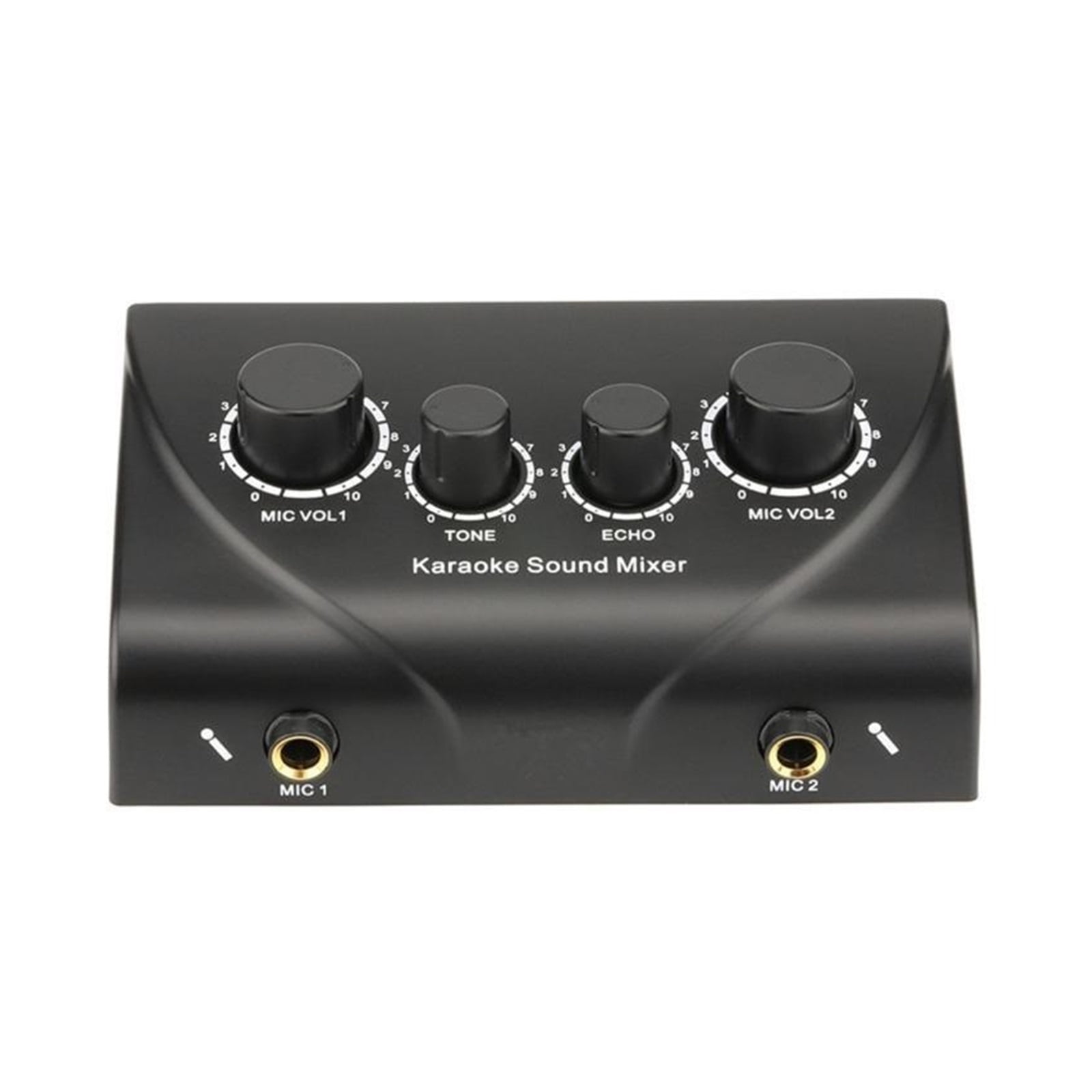 Portable Sound Mixer Double Microphone Inputs Sound Mixer for Amplifier ...