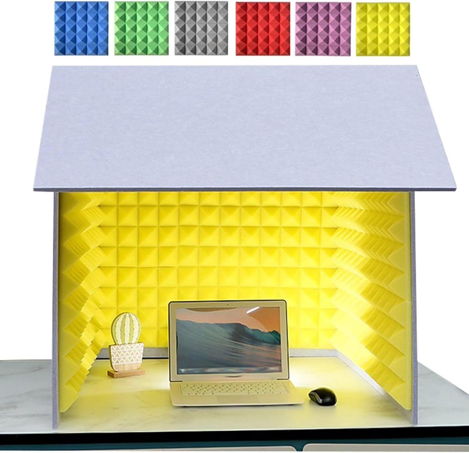 Portable Soundproof Booth, Desktop Soundproof Cover, Self Made Sound ...