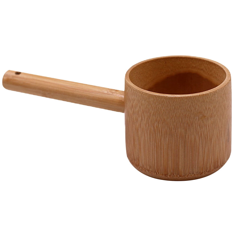 Portable Soup Serving Ladle Japanese Water Ladle Bamboo Tea Ladle ...