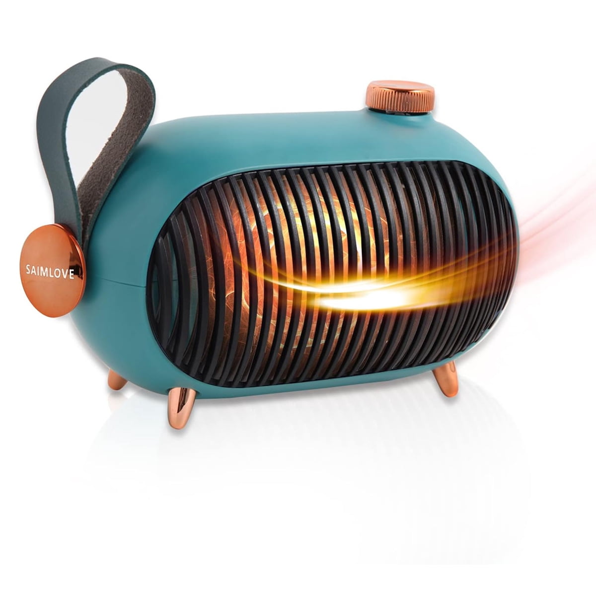 Portable Space Heater, Mini Electric Space Heater, PTC Fast Heating ...