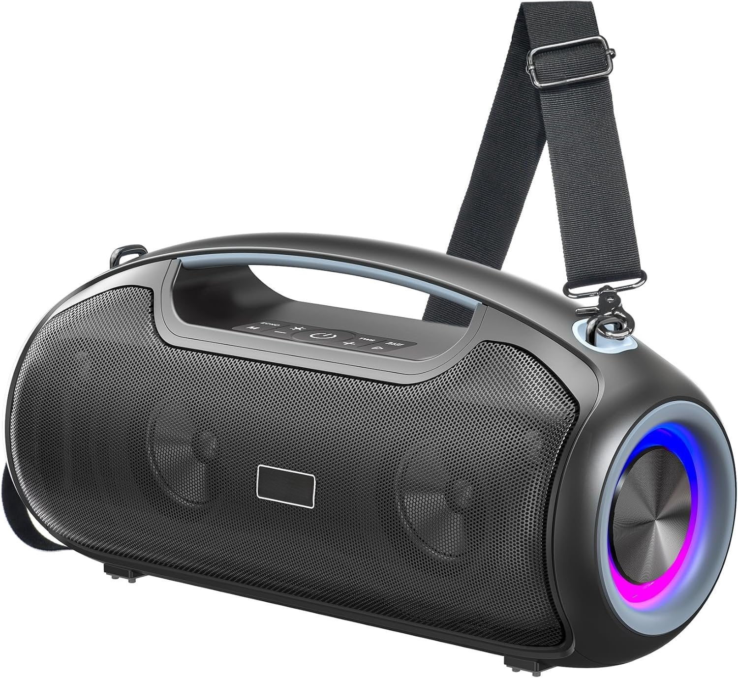 Portable Speaker , 180W Max Loud Speakers, Bass Boost Boom Box for ...