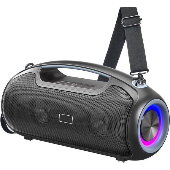 Portable Speaker , 180W Max Loud Speakers, Bass Boost Boom Box for ...