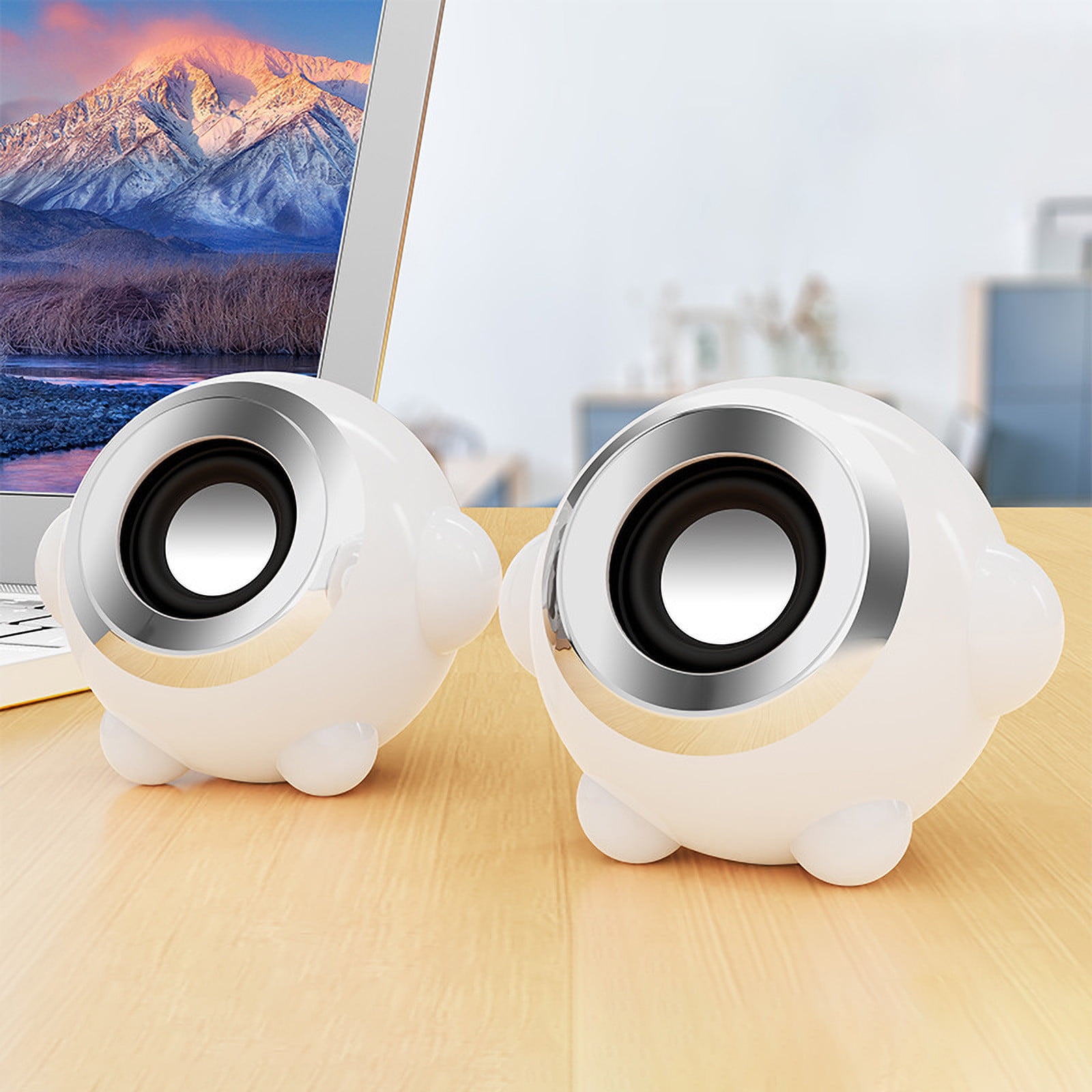 Portable Speaker A Pair Of Computer Speakers Desktop Home Wired Laptops ...