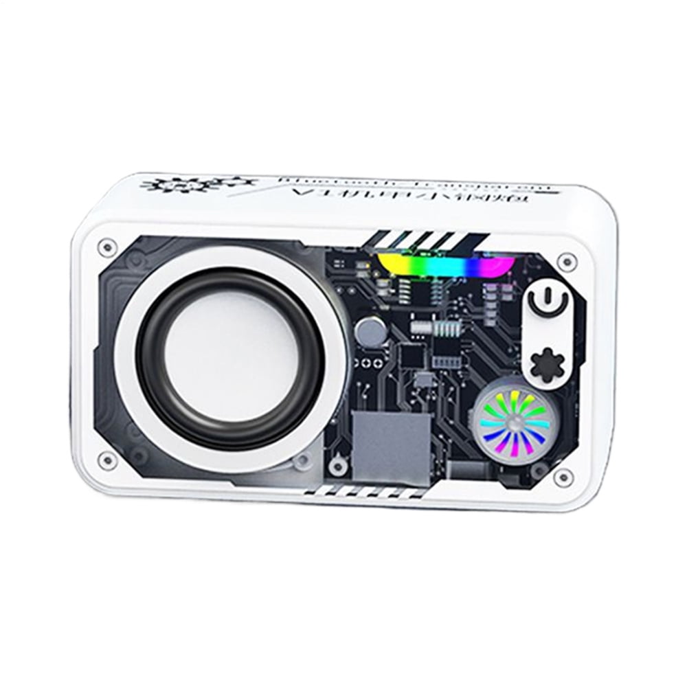 Portable Speaker : Audio Device Integrated with LED Light - Robot ...