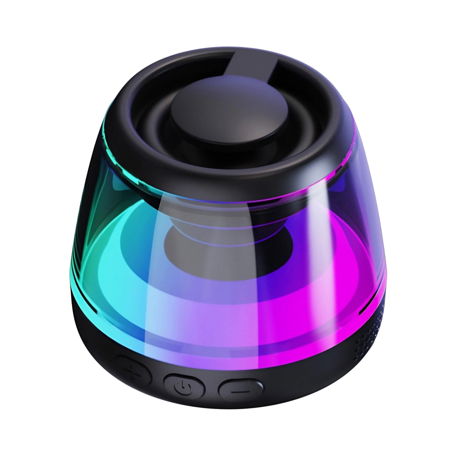 Portable Speaker Mini Hi Fi Sound Pillar with RGB Light Wireless Phone ...