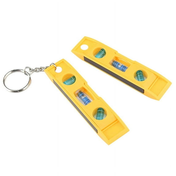Portable Spirit Level Mini 3 Bubble Level with Keychain Torpedo ...
