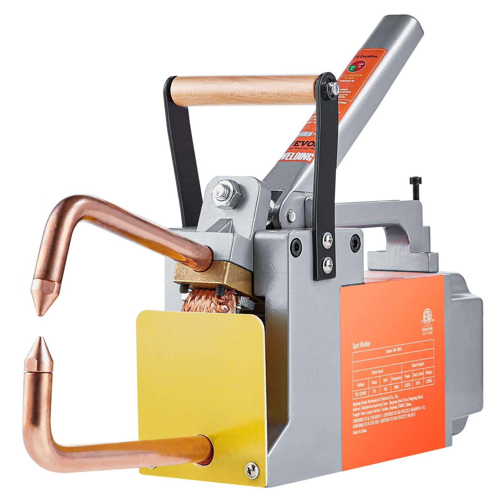 Portable Spot Welder, 1/8-inch Spot Welder Machine with 1.5KVA Input ...