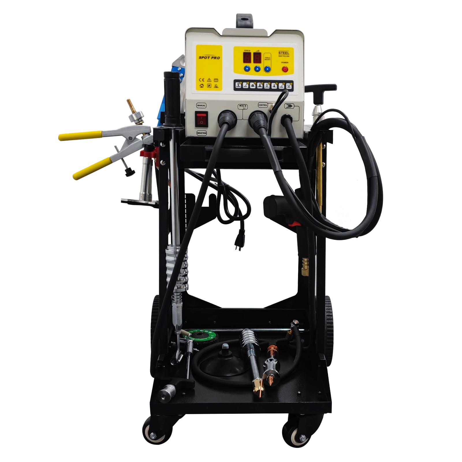 Portable Spot Welder Aluminum Dent Puller Machine Auto Body Repair ...