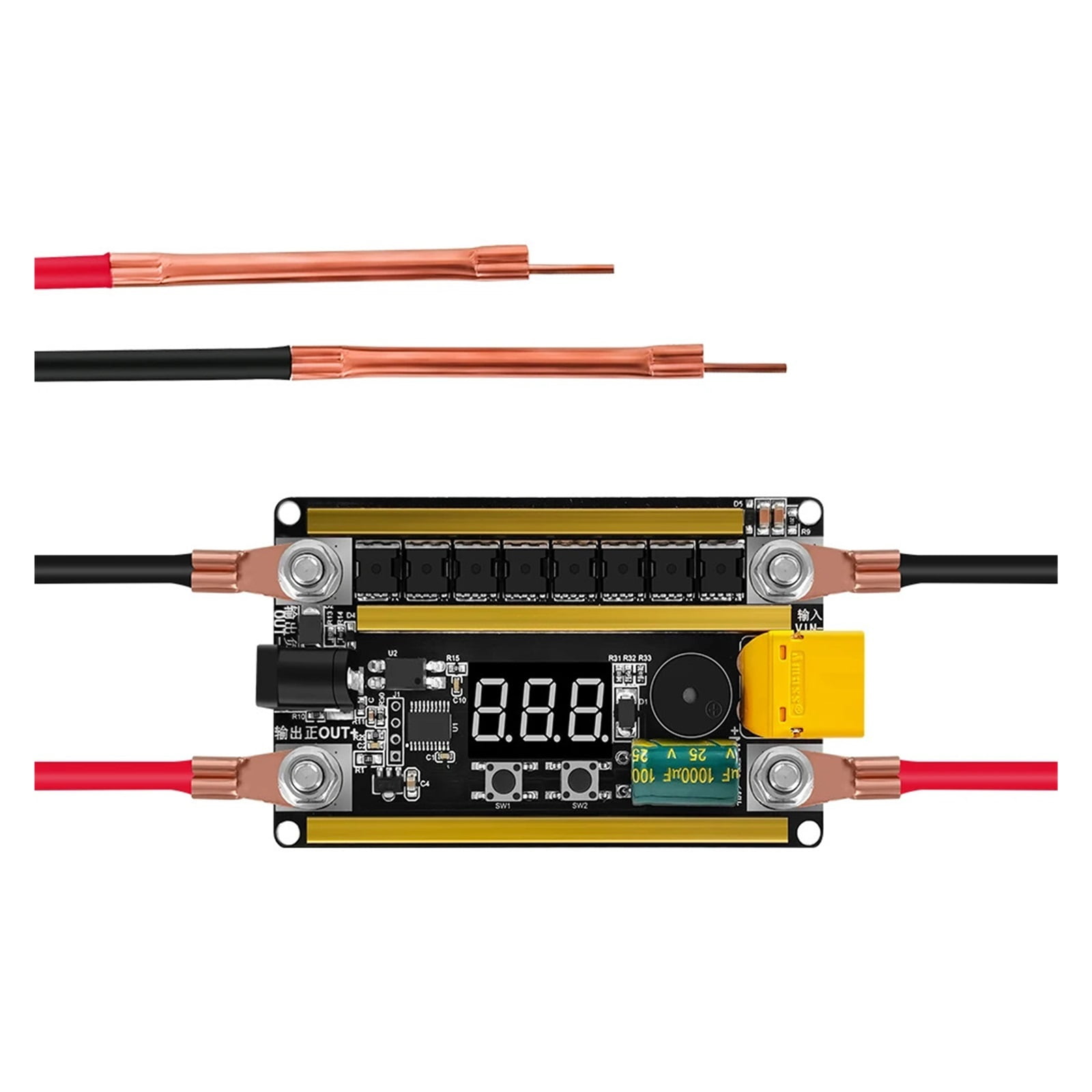 Portable Spot Welder Kit 99 Gear Mini DIY Spots Welding Machine, 18650 ...