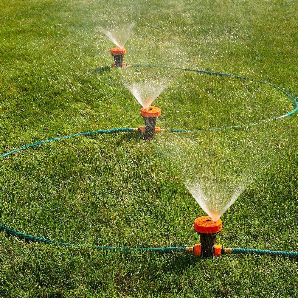 Portable Sprinkler Set with 5 Spray Settings - Walmart.com