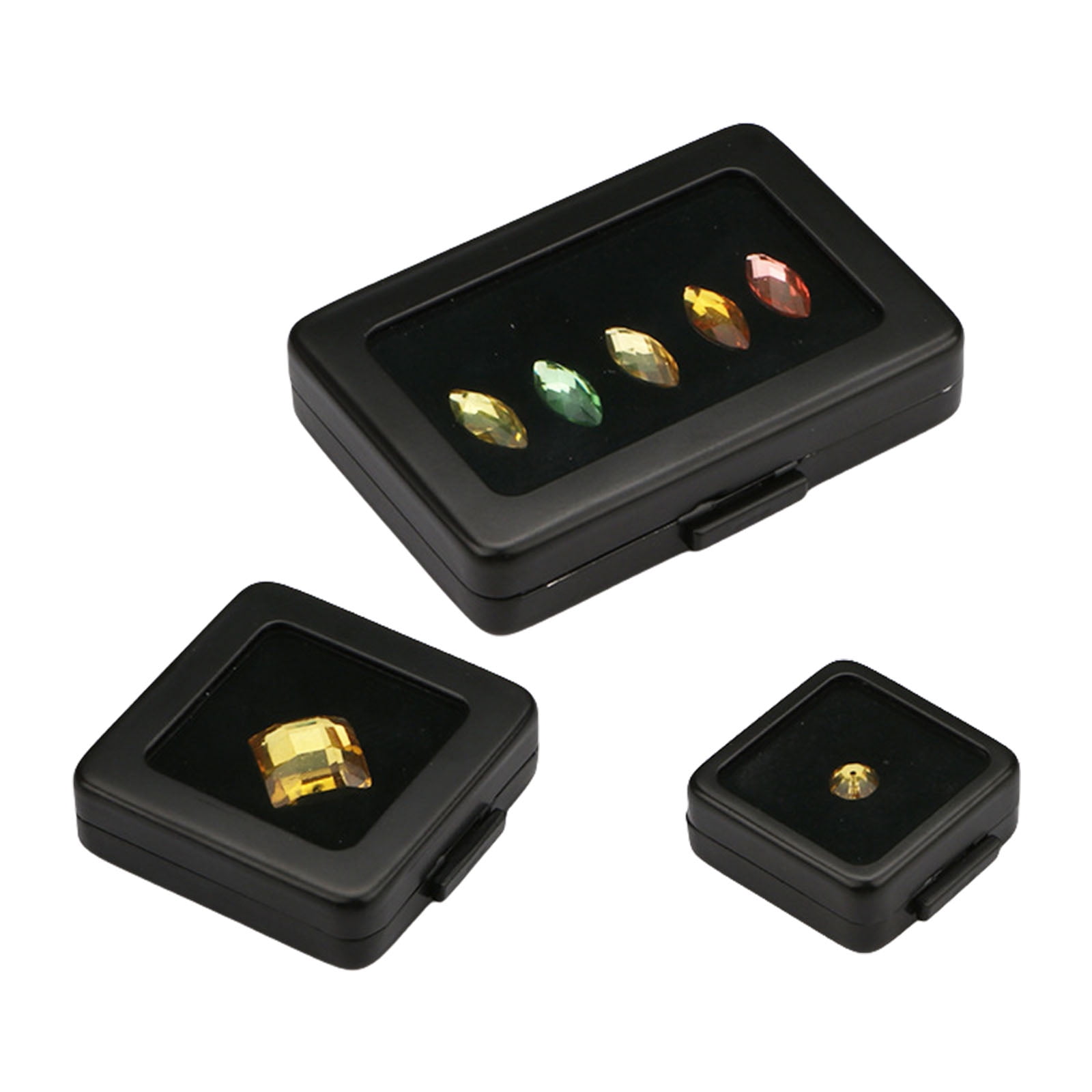 Portable Stainless Steel Crystals Container with Sturdy Sponge Inserts ...