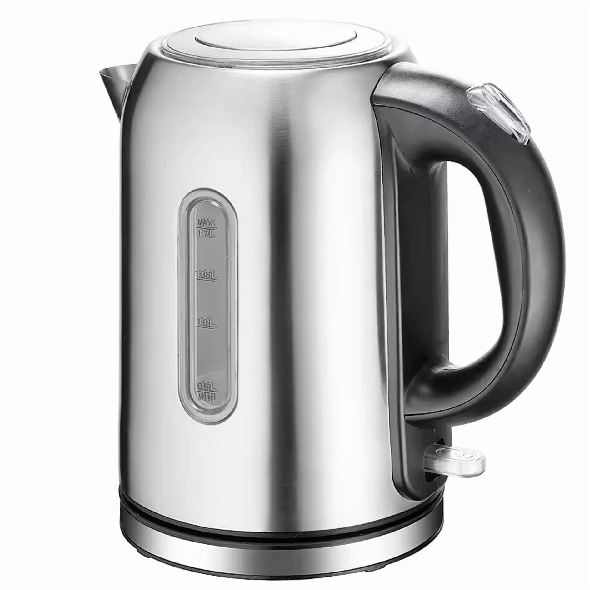 Fast Boil Electric Kettle, Stainless Steel with Auto Shut-Off & Boil ...