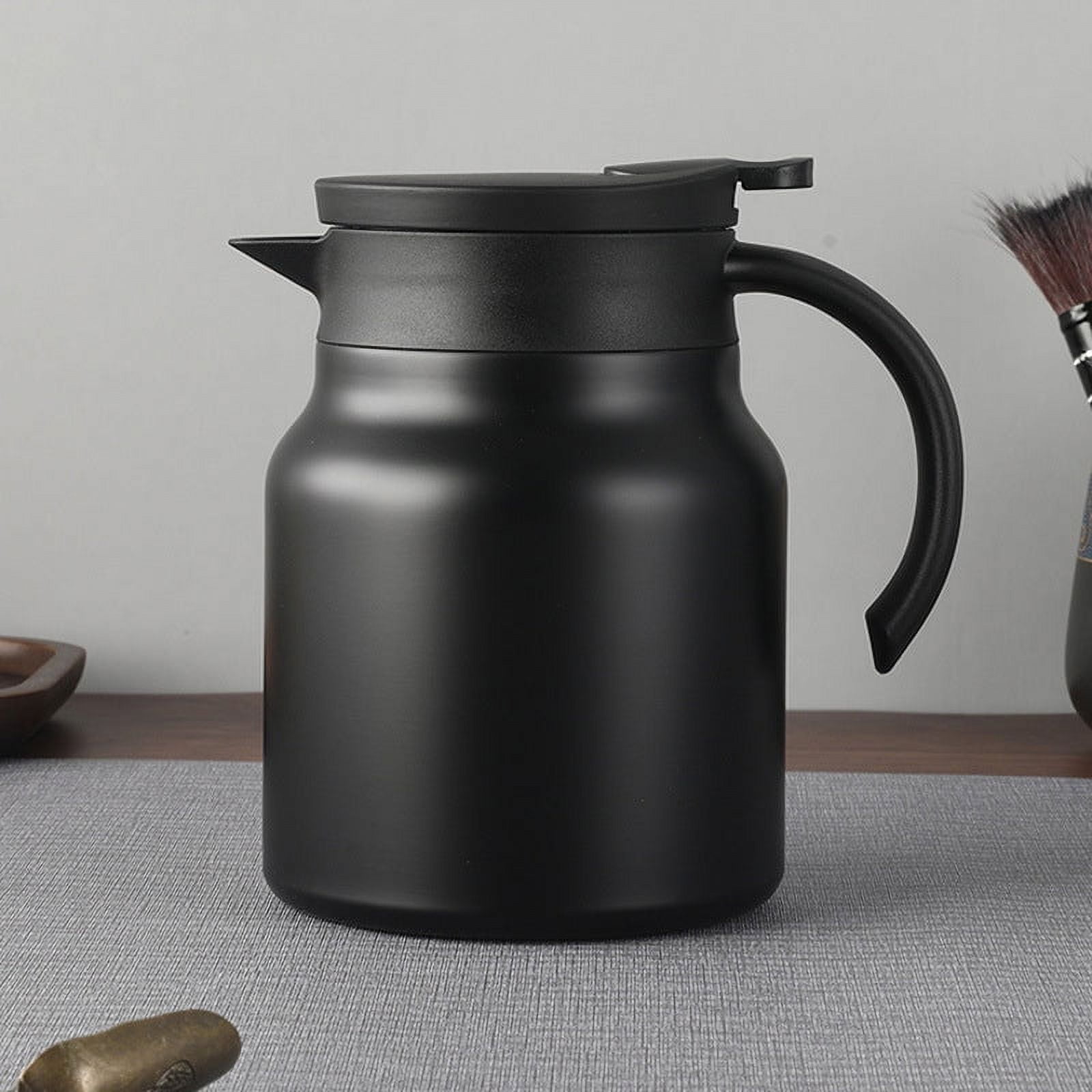 Portable Stainless Steel Kettle, Usavan Double Layer Insulated Tea Pot ...