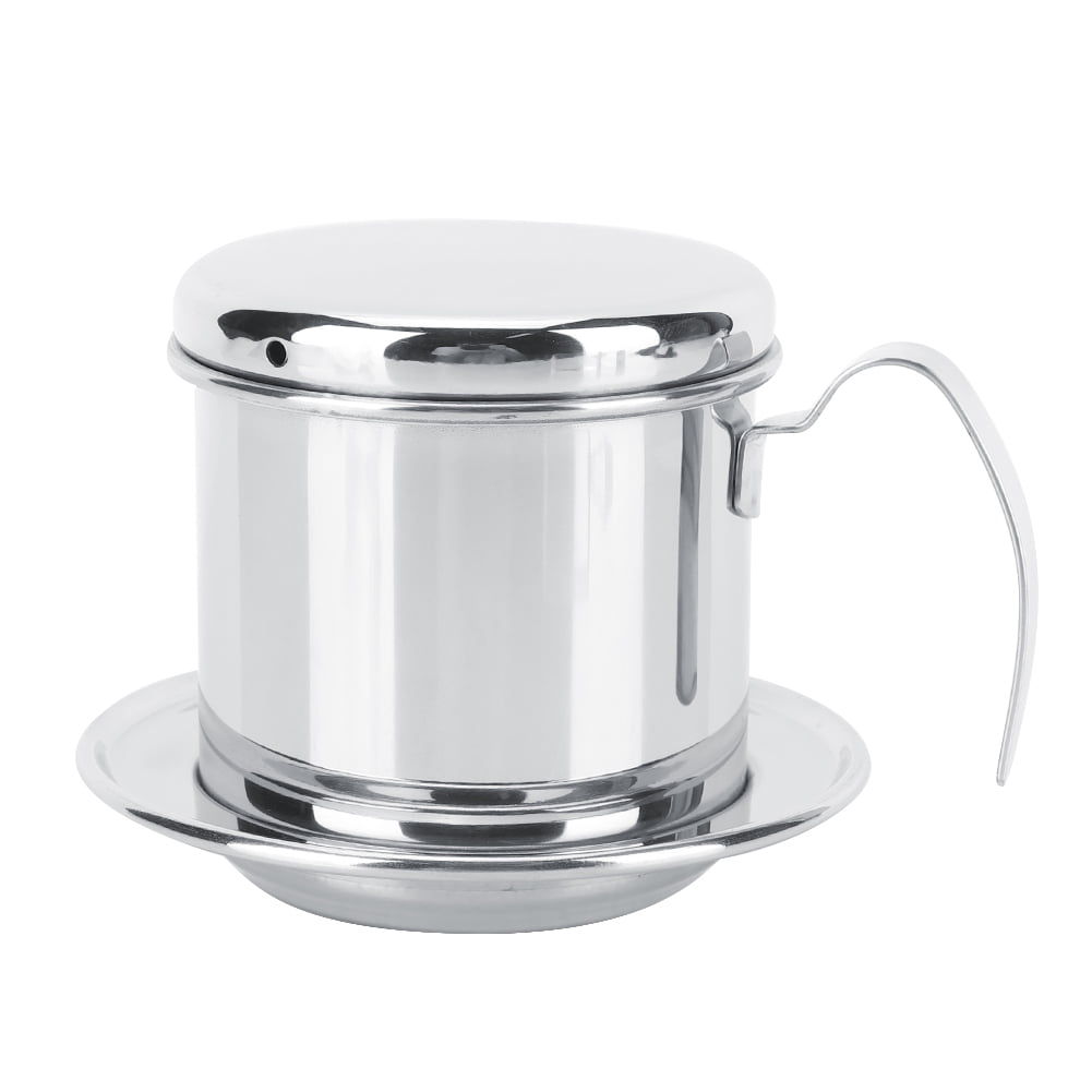 Portable Stainless Steel Vietnamese Coffee Dripper Maker Reusable ...
