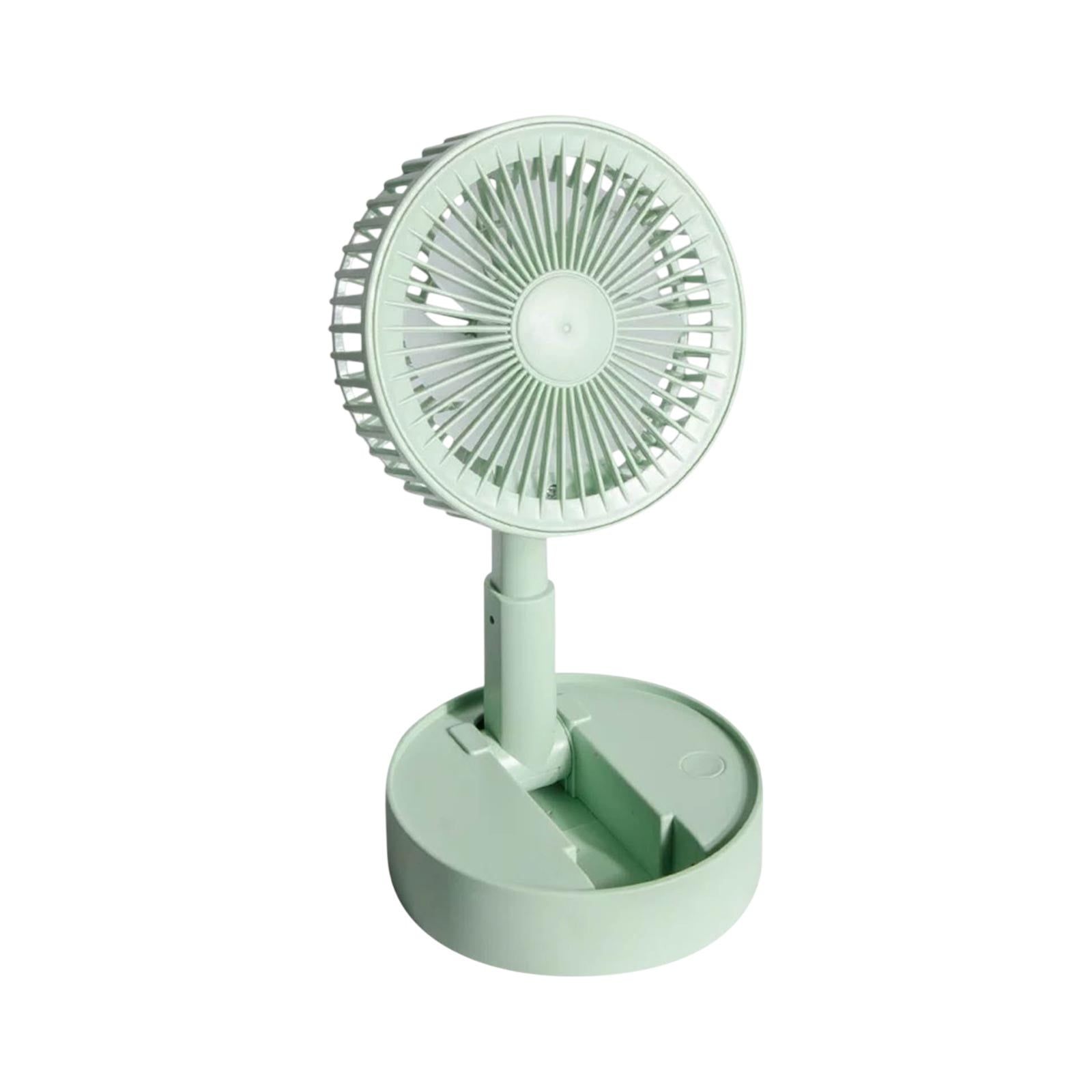 Portable Standing Oscillating Fan - 1200mAh Rechargeable Battery Tall ...