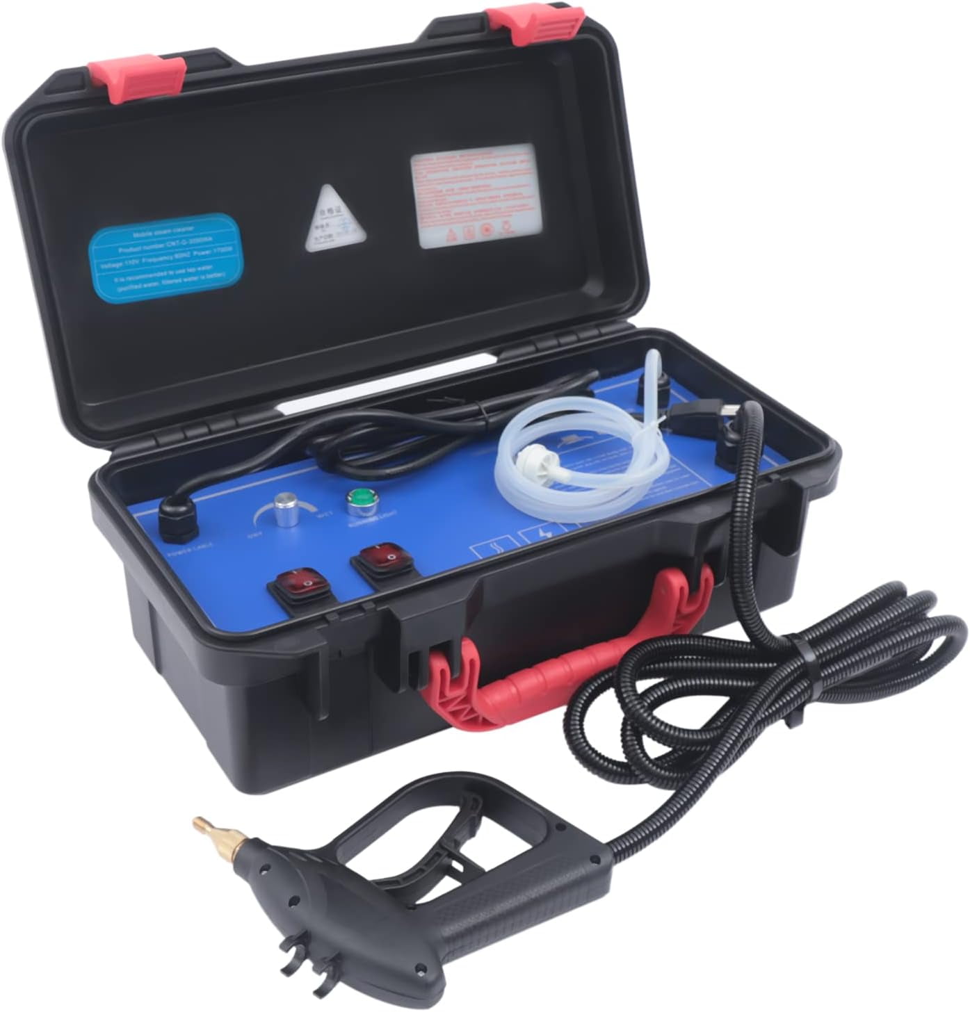 Portable Steam Cleaner High Pressure Steam Cleaning Machine 1700W ...