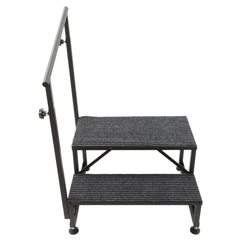 Portable Steps with Handrails and Anti-Slip Pedals, 234 Steps Portable ...