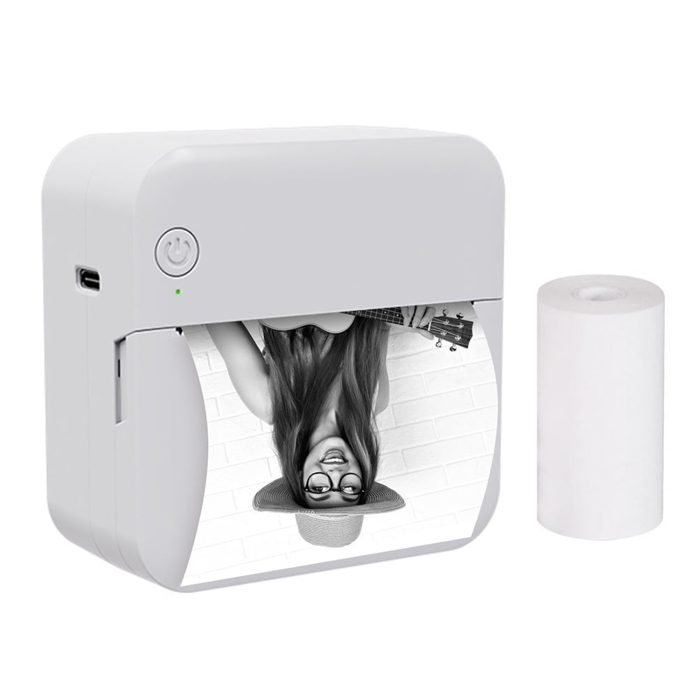 Portable Sticker Maker, 300DPI Pocket Thermal Printer, PDA Terminal, BT ...