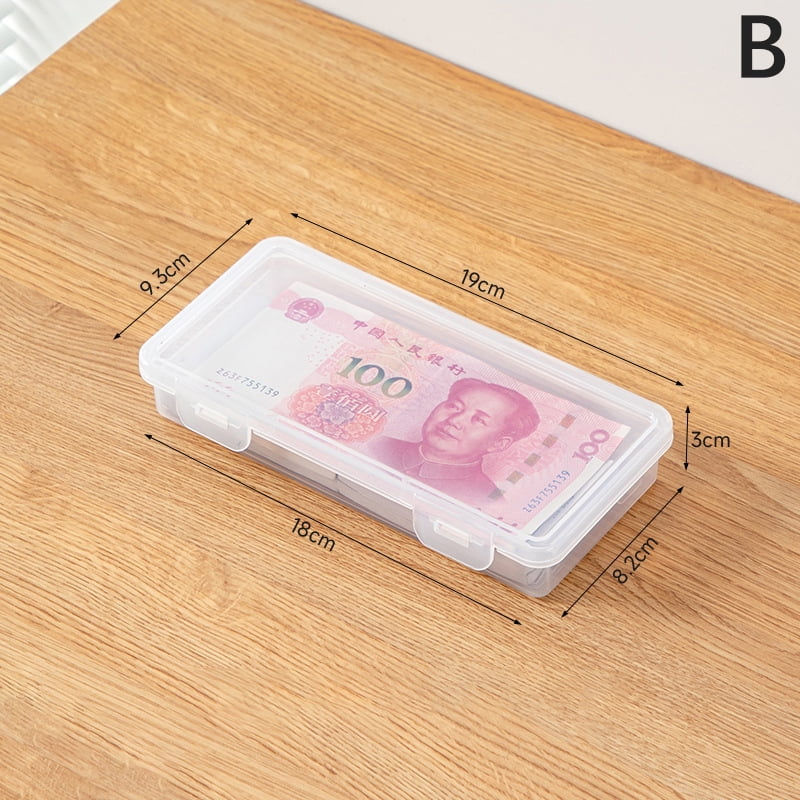 Portable Storage Box Paper Money Album Currency Banknote Case Coin ...