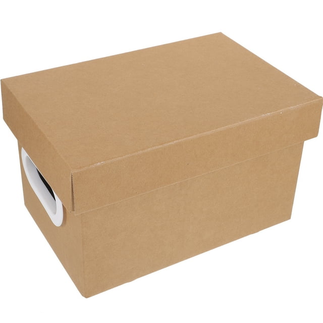 Portable Storage Case Boxes with Lids Containers Banker Basket Office ...