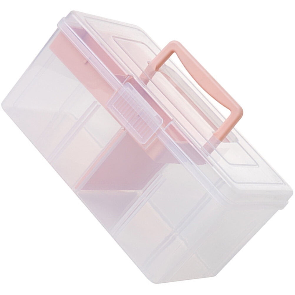 Portable Storage Container Compartment Box Sticker Containers Bins ...