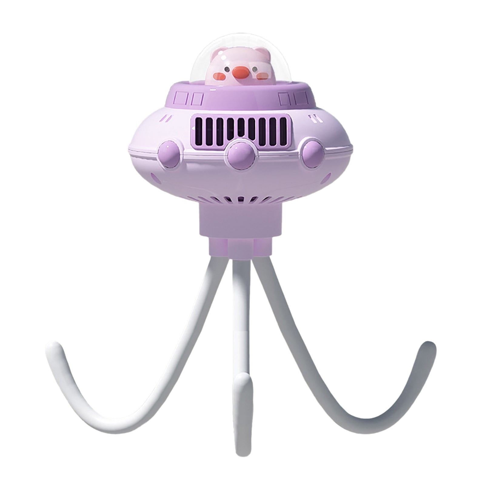 Portable Stroller Fan Battery Powered Clip-On Device with 360° Rotation ...