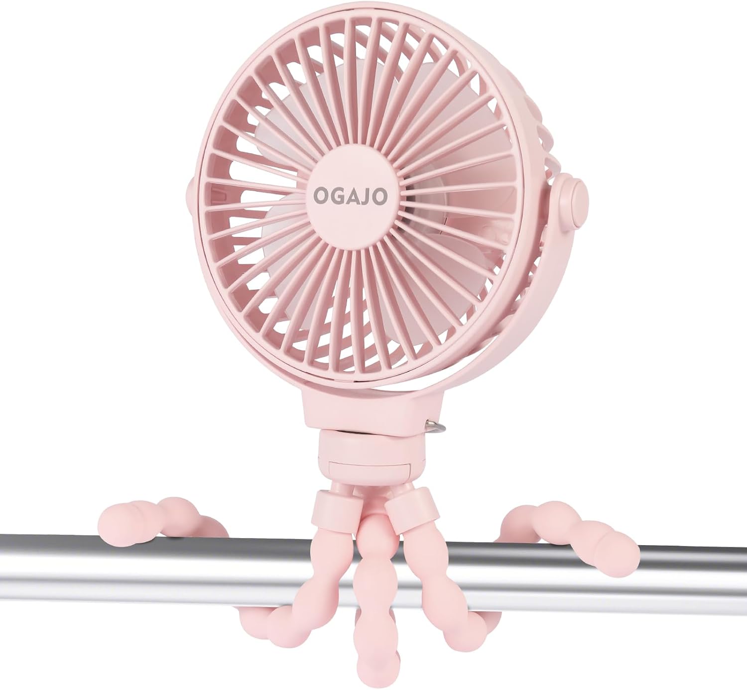 Portable Stroller Fan,With Flexible Tripod and 3 Speeds Clip On Car ...