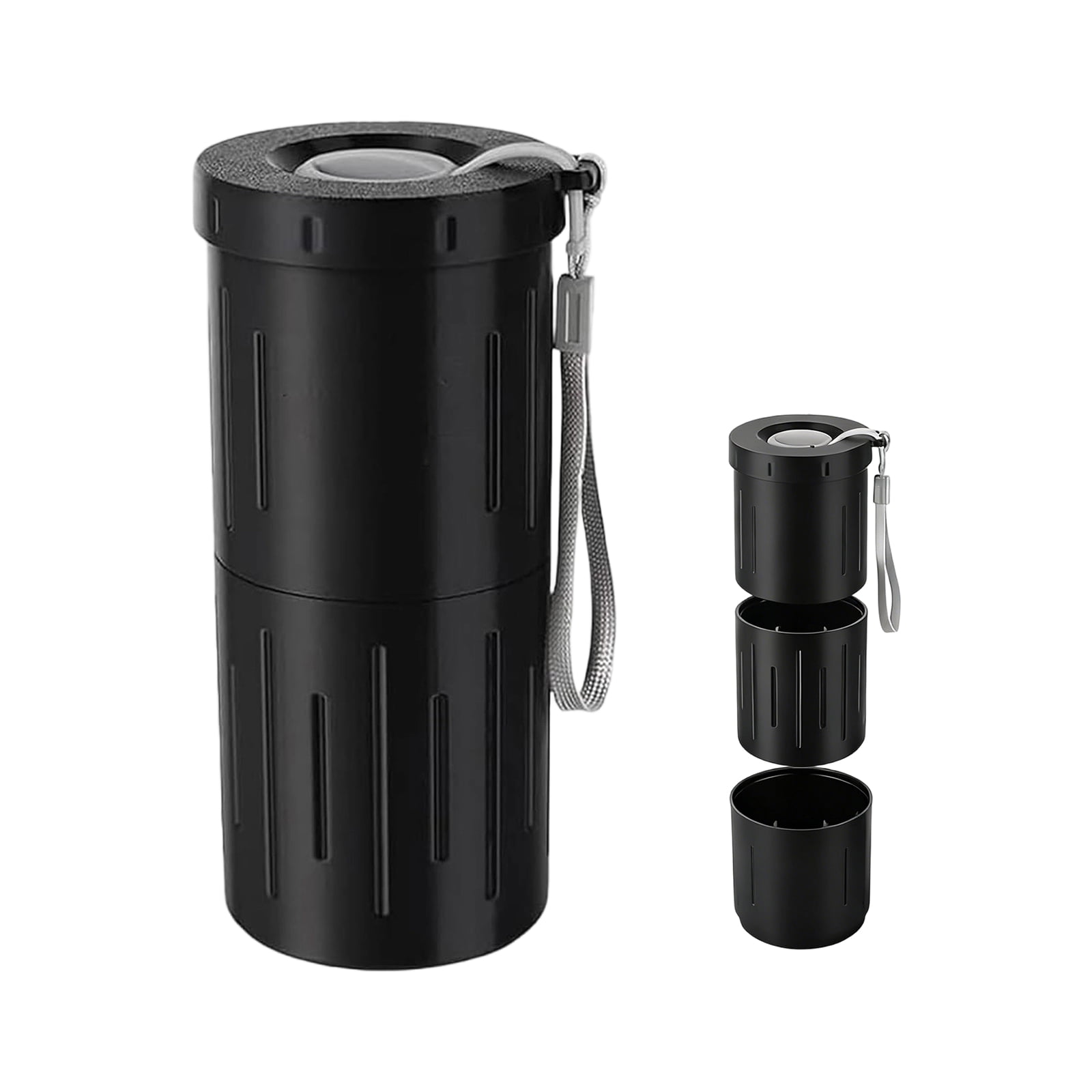 Portable Sunflower Seed Spit Cup, 2-in-1 Nut Snack Container with Shell ...