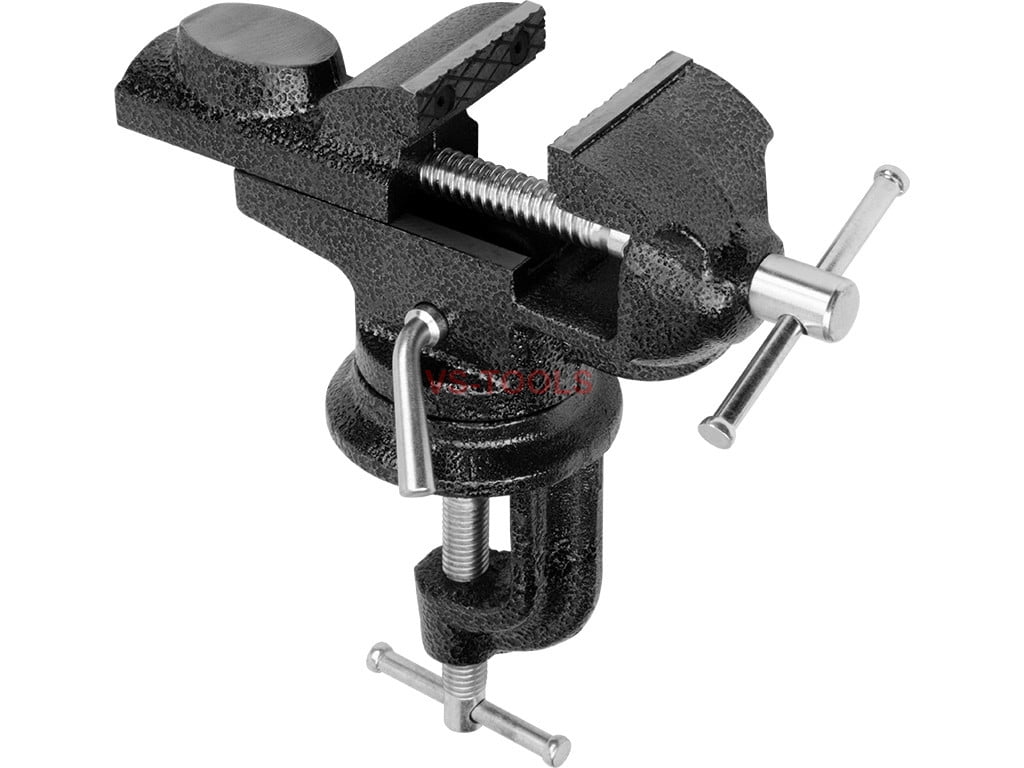 Portable Swivel Base Work Bench Table Top Vice Vise 2inch 50mm Anvil ...