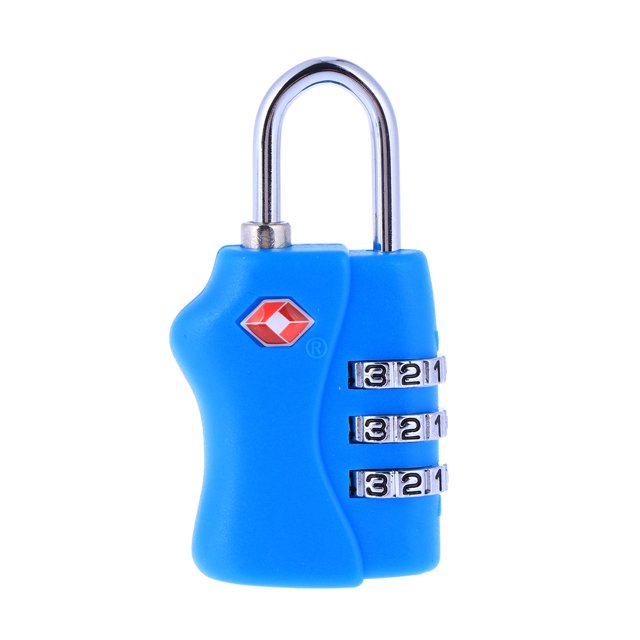 Portable TSA Approved Security Luggage Lock 3- Combination Password ...