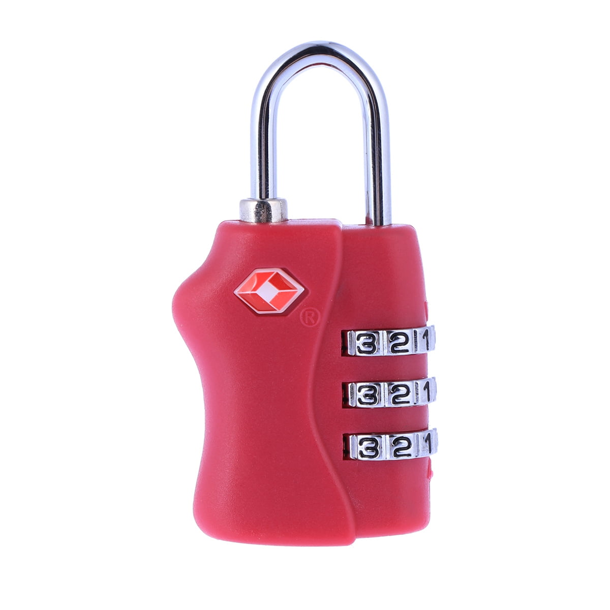 Portable TSA Approved Security Luggage Lock 3-Digit Combination ...