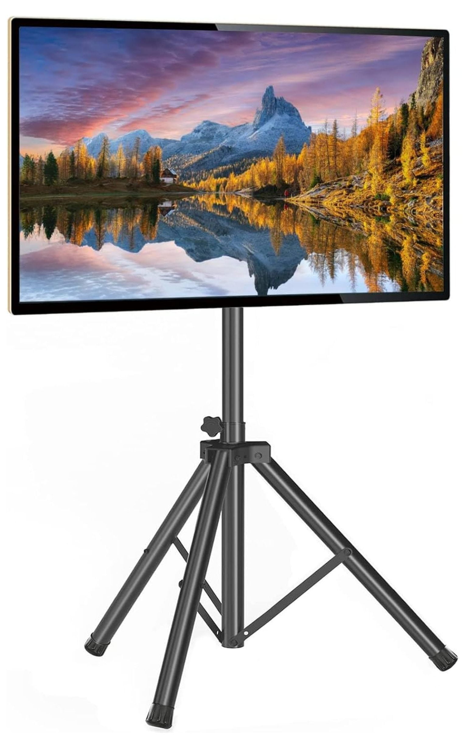 Portable TV Tripod Stand Tilt Mount for 32-70 inch LED LCD OLED Flat ...