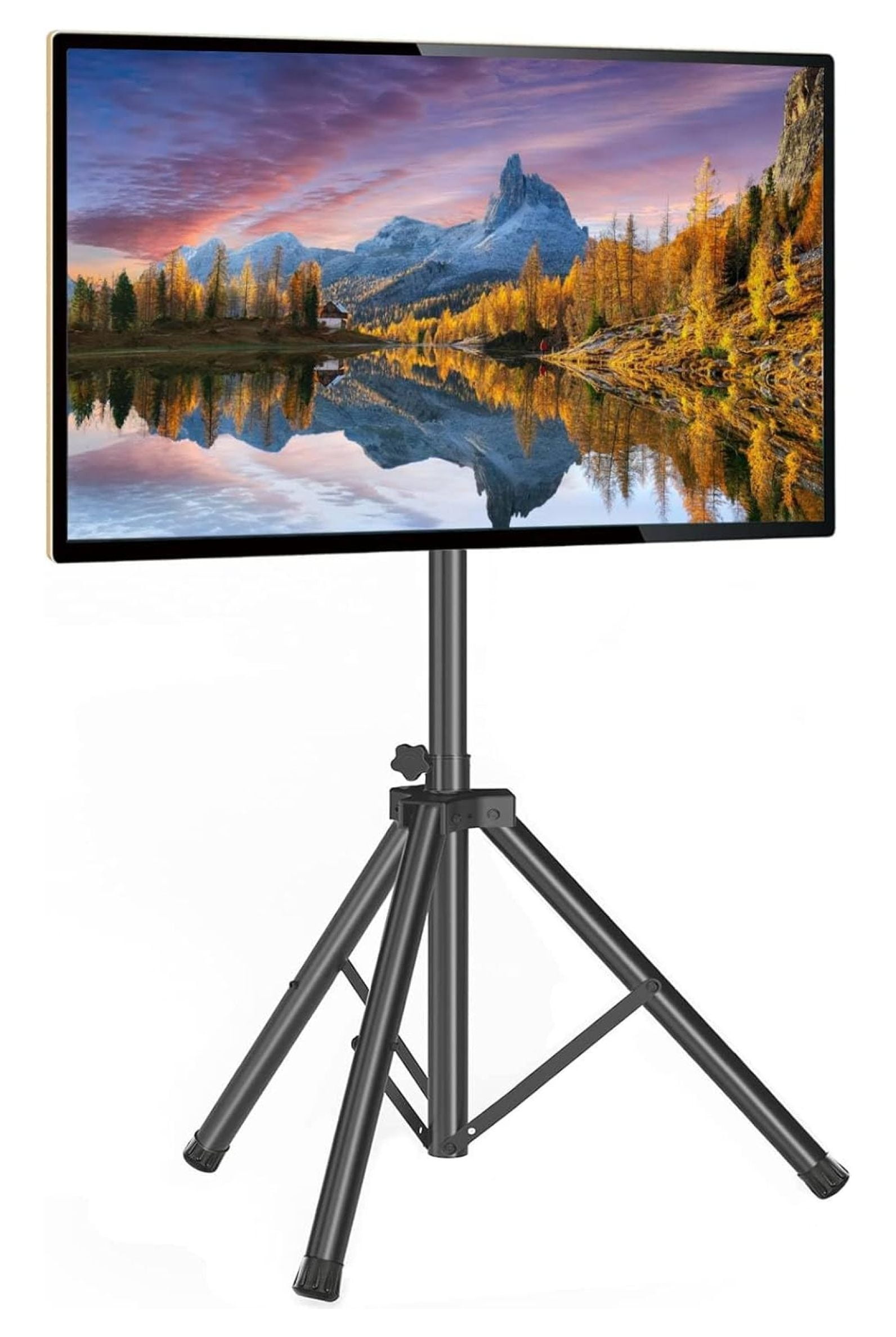 Portable TV Tripod Stand Tilt Mount for 32-70 inch LED LCD OLED Flat ...