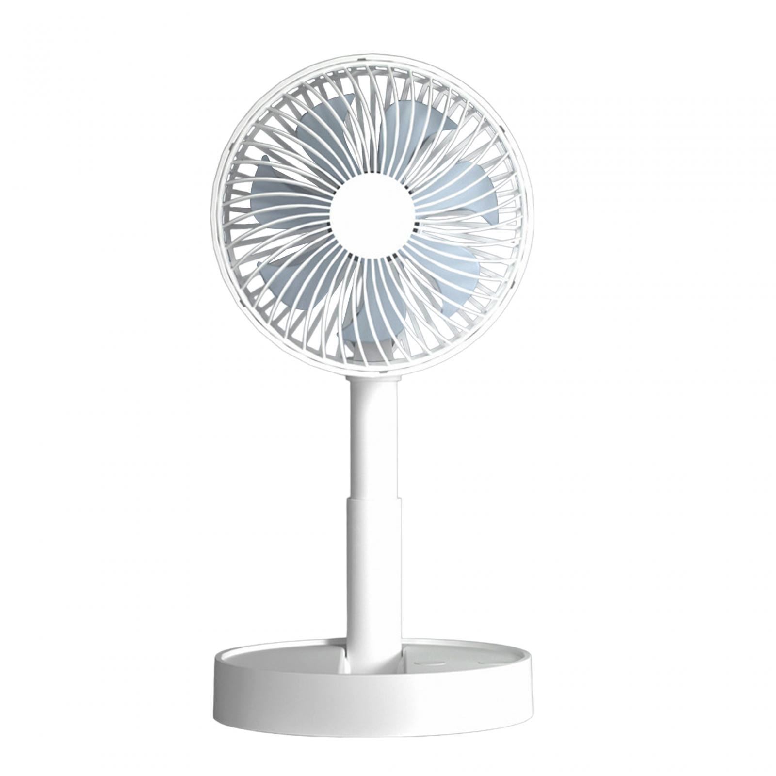 Portable Table Fan Foldaway Fan with Adjustable Height Multipurpose ...