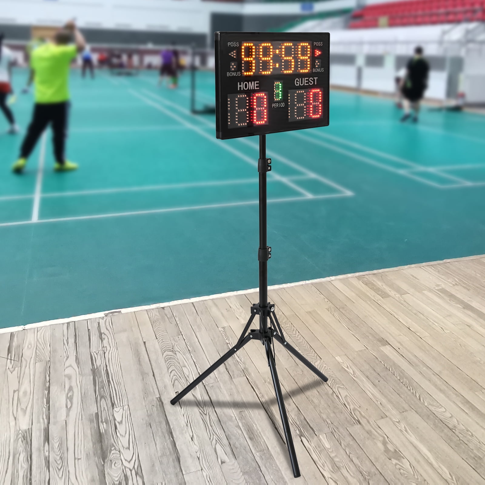 Portable Tabletop Electronic Digital Scoreboards with Timer Clock, Led ...