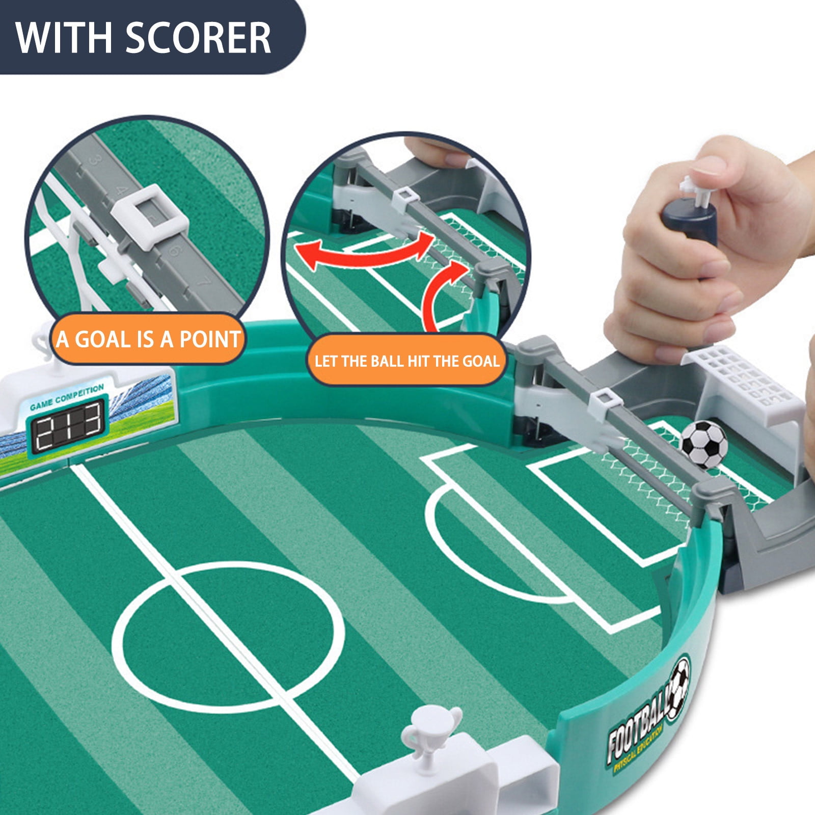 Portable Tabletop Football Game & Football Acessories - 2 Player ...