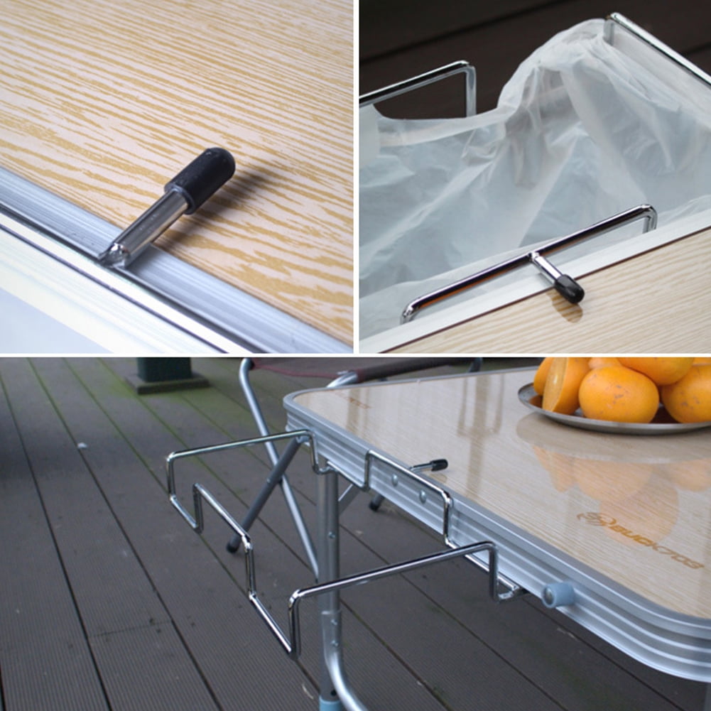Portable Tabletop Hanging Trash Bag Rack-Trash Can Bracket Dustbin Cage ...