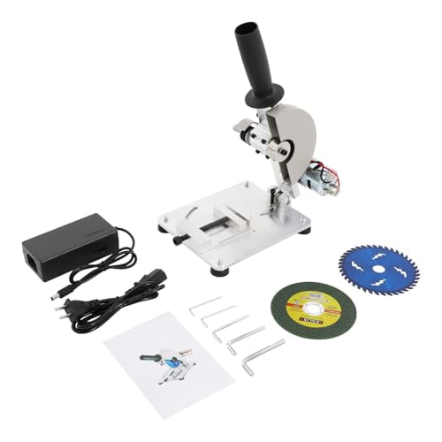 Portable Tabletop Saw 4Inch Mini Benchtop Cut-Off Miter Saw 0-45 ...