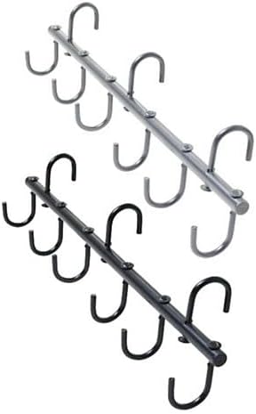 Portable Tack Rack 6 Hooks Black - Walmart.com