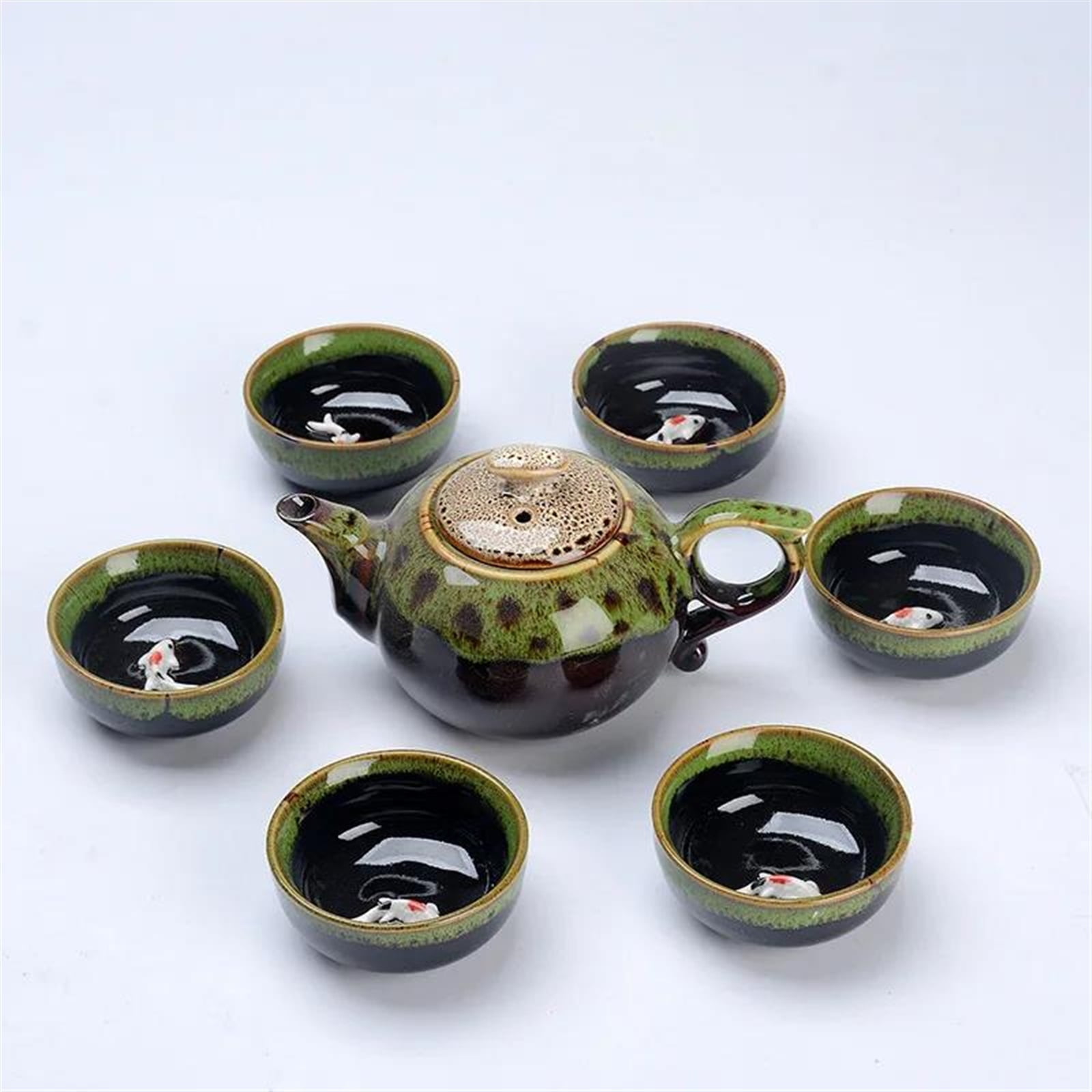 Portable Tea Sets Gifts Chinese Style Ceramic Kung Fu Tea Set Teapot 1 ...