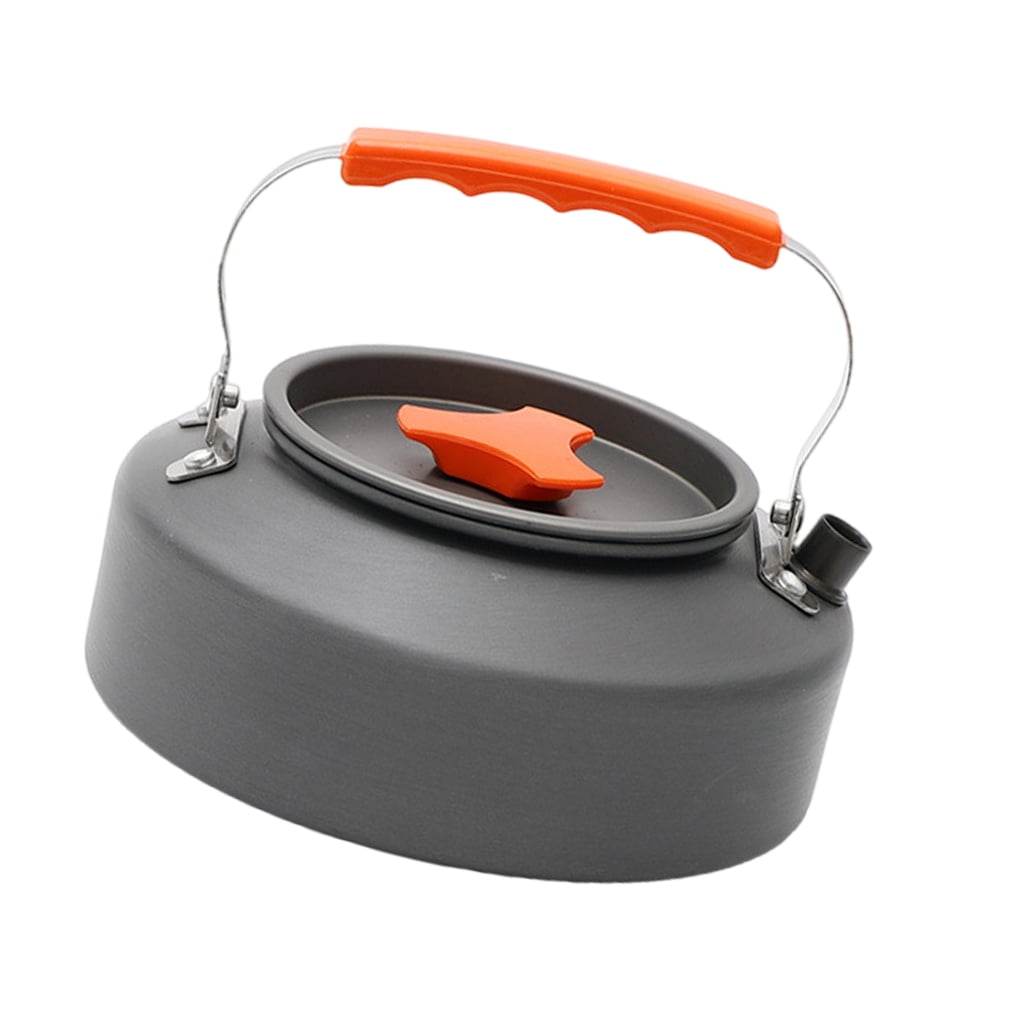 Portable Teapot Aluminum Camp Coffee Pots Outdoor Hiking Water Boilers ...